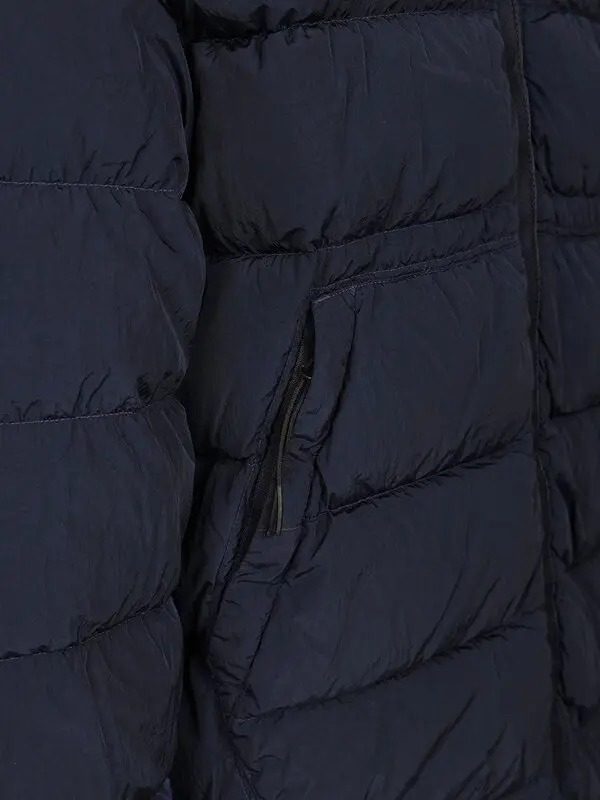 C.P. COMPANY Long-sleeved Hooded Cotton Jacket