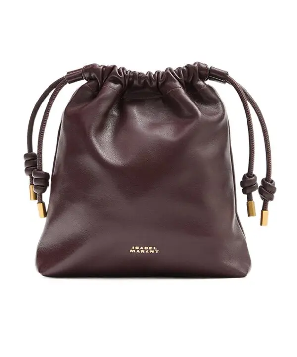 Isabel Marant Étoile Silven Mini Shoulder-strap Bag - Wine Red