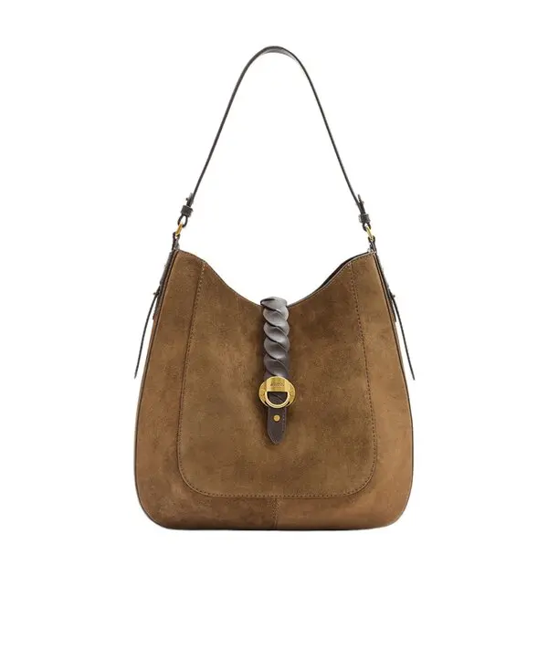 Isabel Marant Étoile Altay Hobo Bag In Suede Calfskin