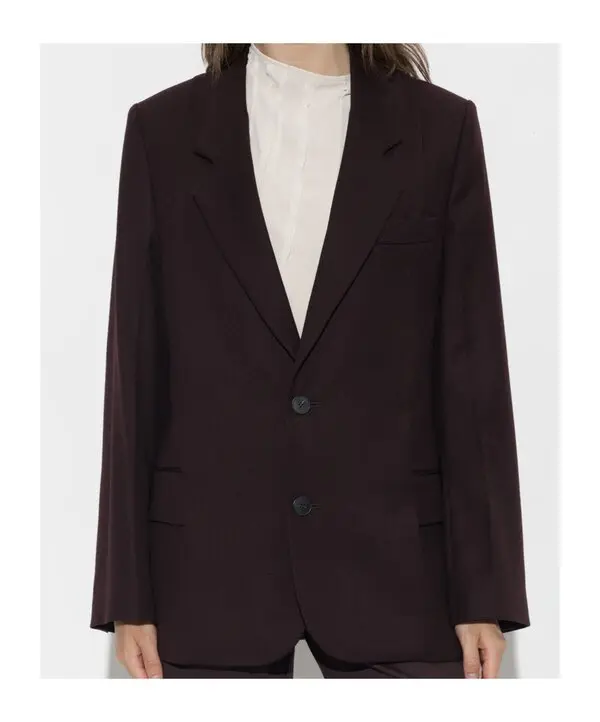 Victoria Beckham Lapel Long-sleeved Suit Jacket