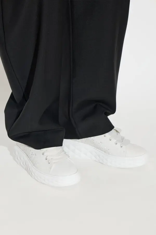 JIMMY CHOO Lace-up Sneakers