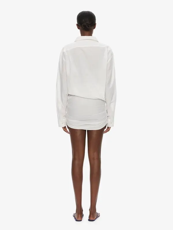 Christopher Esber Aiba Draped Shirt Dress