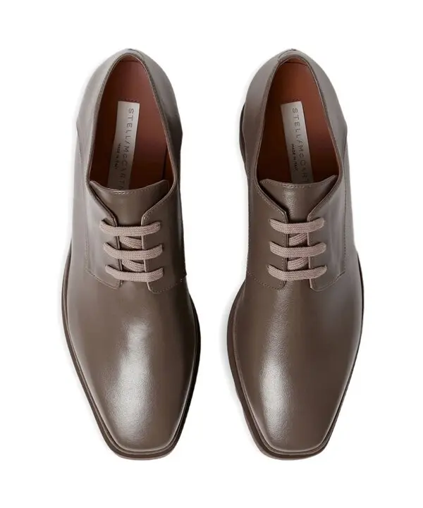 Stella McCartney Elyse Logo-detail Derby Shoes