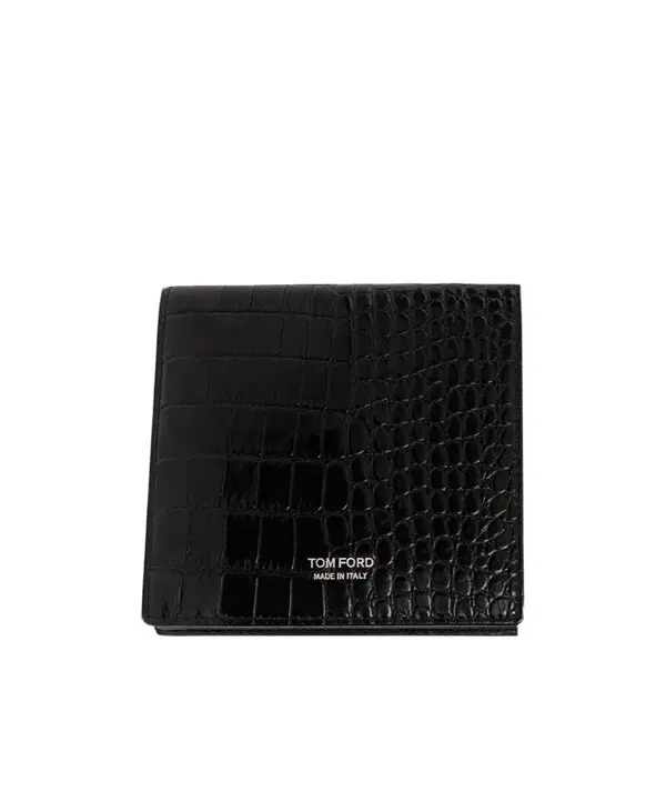 TOM FORD Logo Printed Embossed Wallet