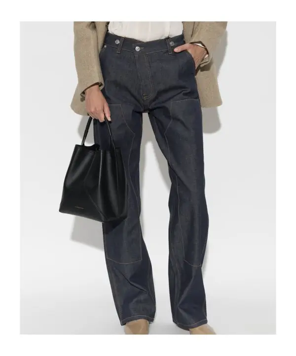 Victoria Beckham Belt Loop Jeans