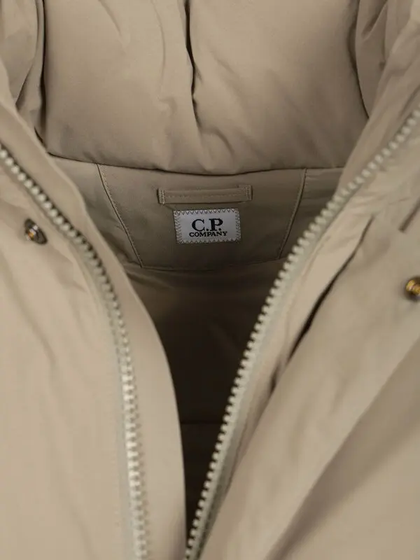 C.P. COMPANY Long-sleeved Stand-up Collar Cotton Coat