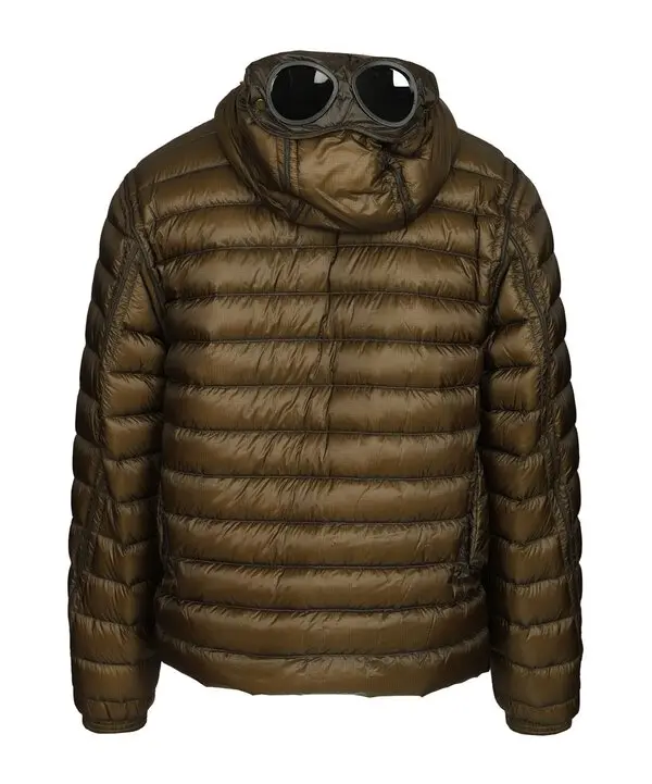 C.P. COMPANY Long-sleeved Hooded Cotton Jacket