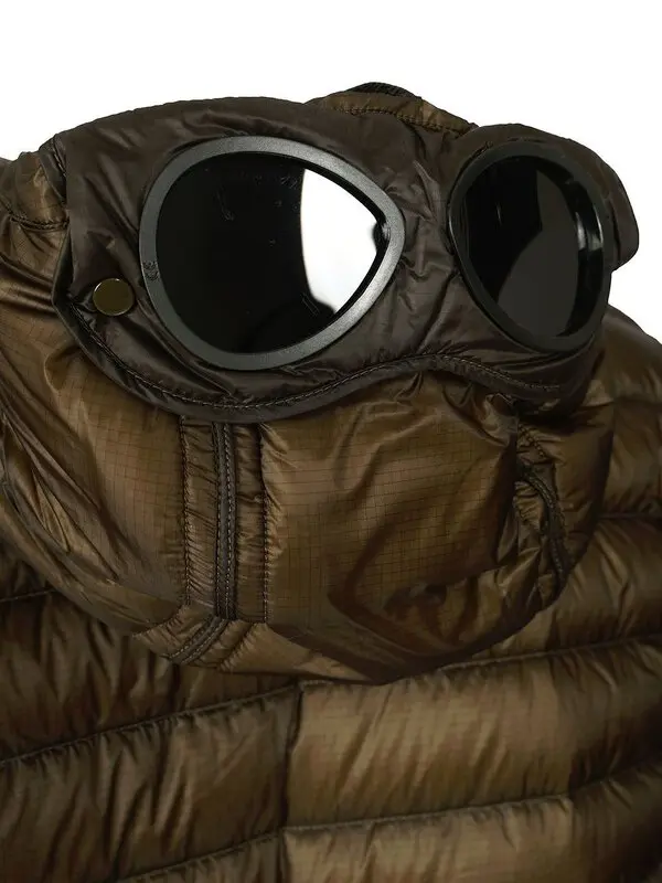 C.P. COMPANY Long-sleeved Hooded Cotton Jacket