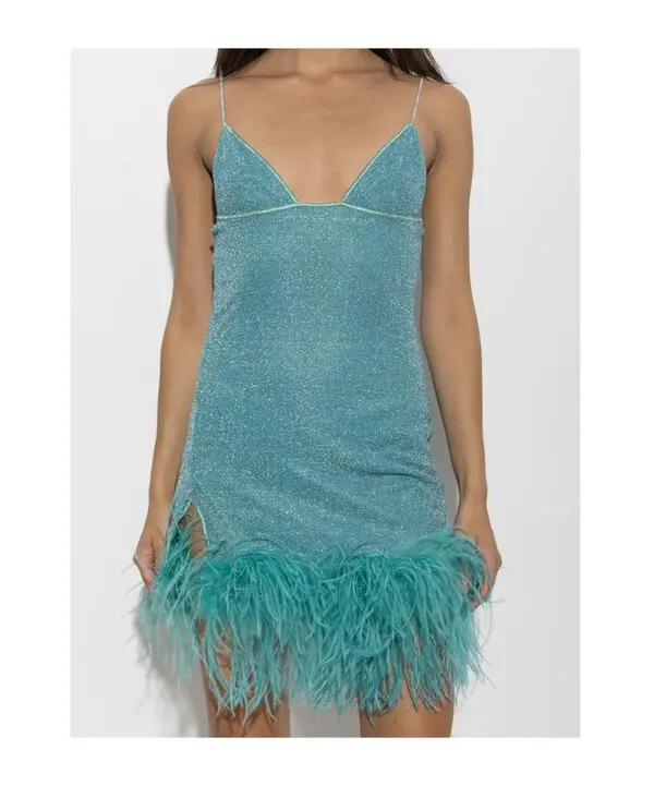 Oseree Feather Dress