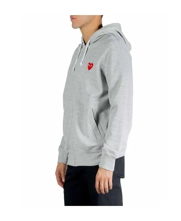 Play Comme Des Garcon Logo Casual Jacket