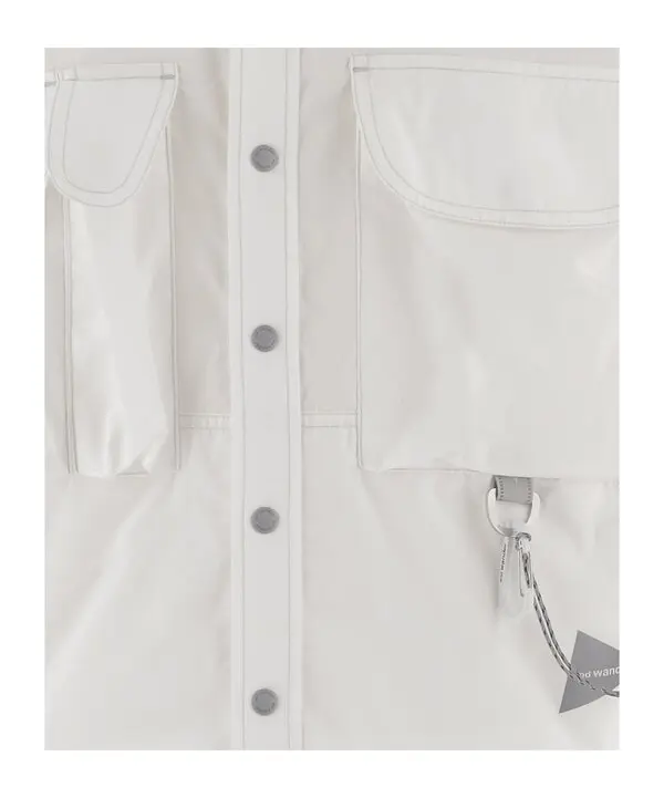 AND WANDER Multi-pocket Shirt