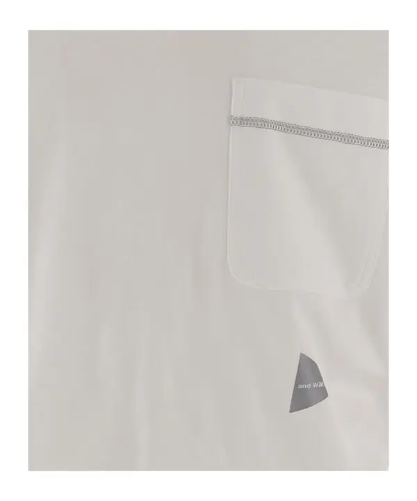 AND WANDER Combi Short-sleeved T-shirt