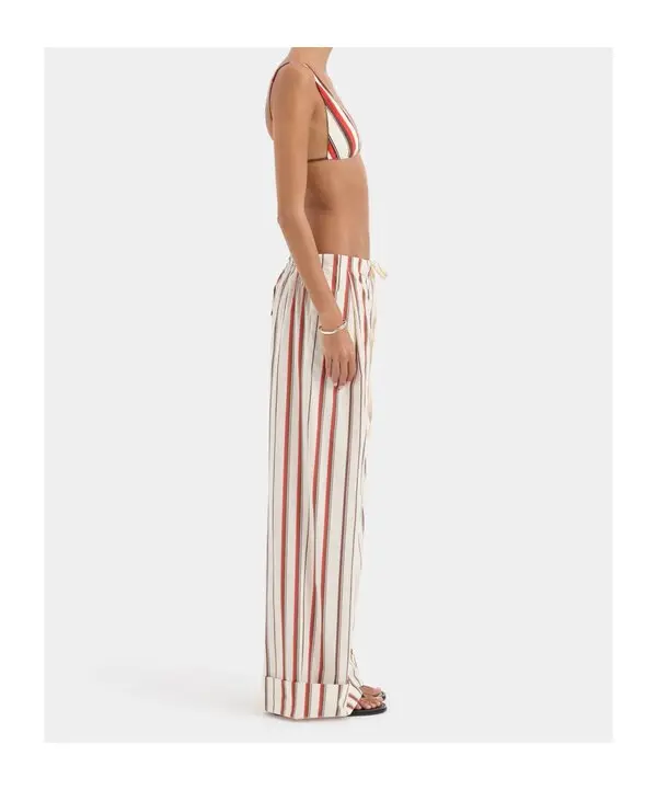 SIR. Alva Drawstring Wide-legged Pants