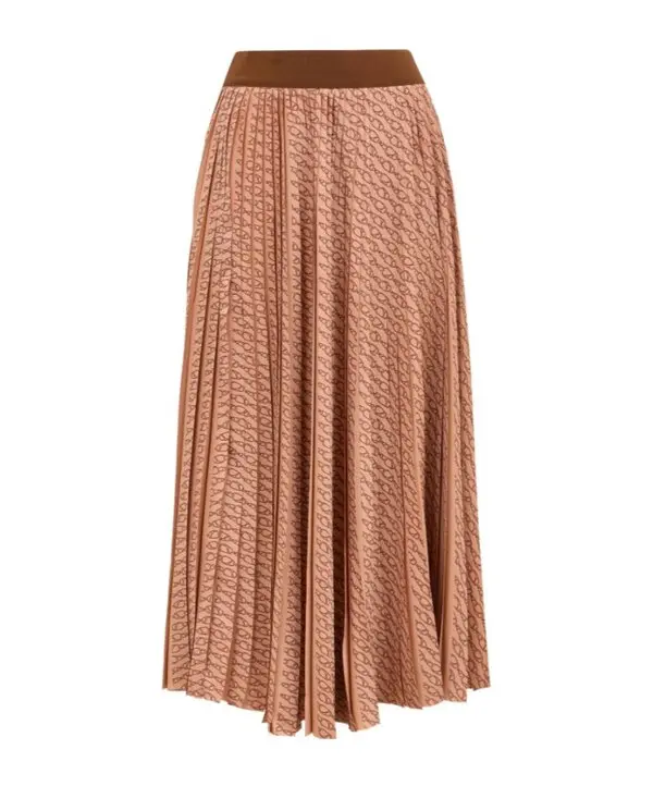 Herno Pleated Midi Skirt