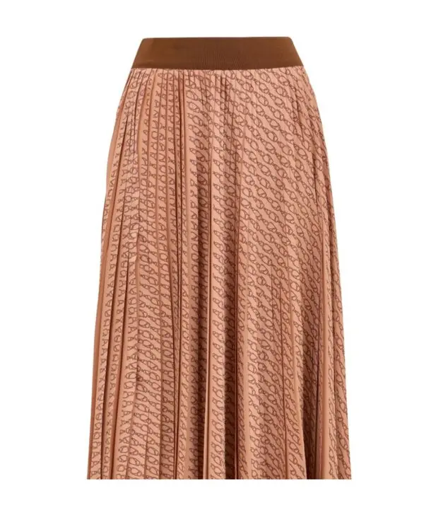Herno Pleated Midi Skirt