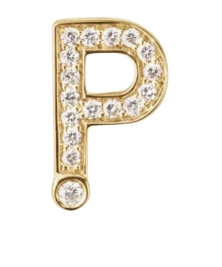 Sophie Bille Brahe P Stud Earrings