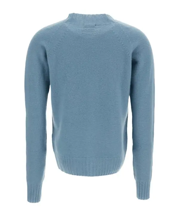 DRUMOHR Long-sleeved Sweater With Stand Collar