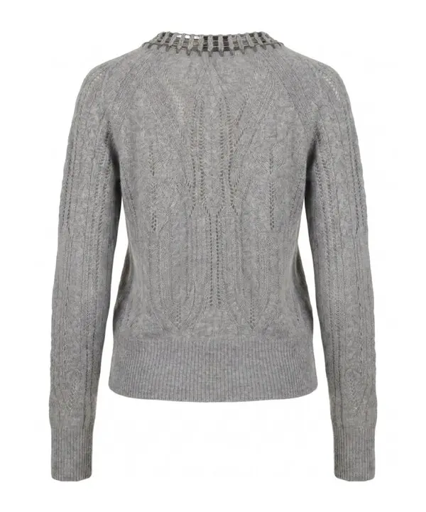 Ermanno Scervino Crew-neck Knit Sweater