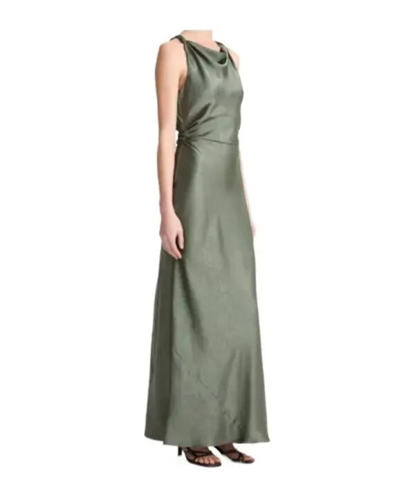 Vince Twisted Shoulder Dress