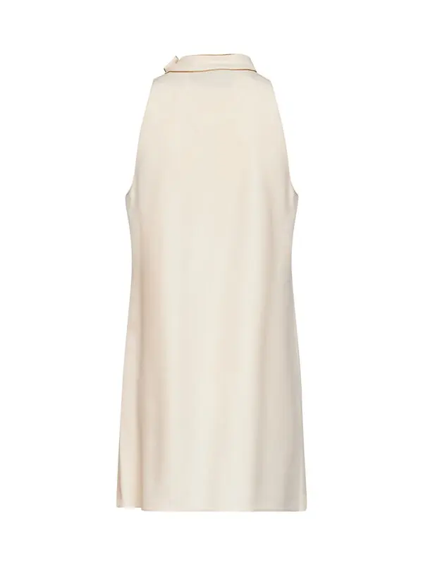 Valentino Garavani Sleeveless V-neck Dress - No