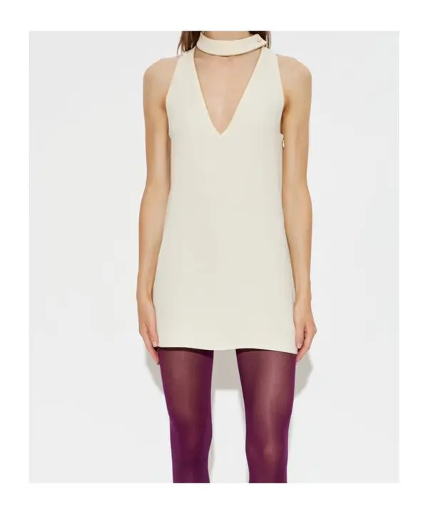 Valentino Garavani Sleeveless V-neck Dress - No