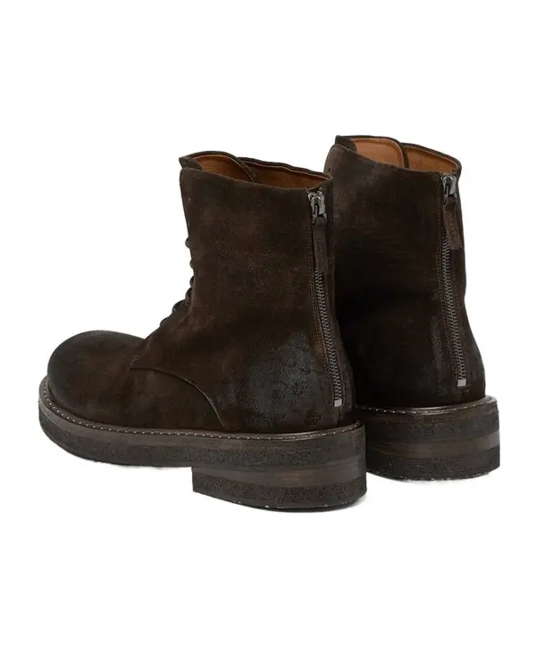 Marsèll Parrucca Leather Combat Boots