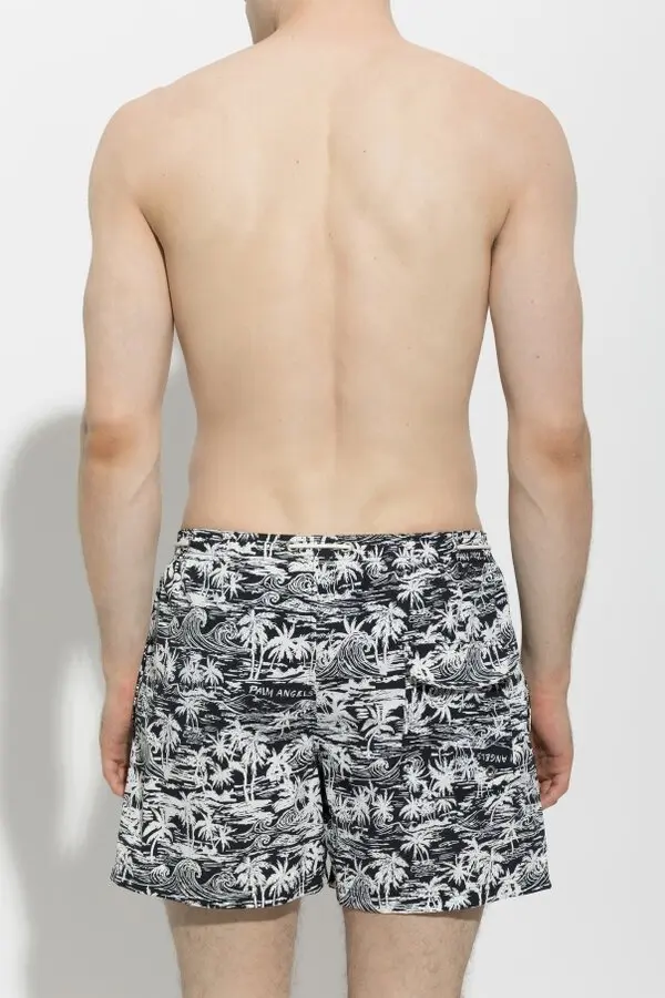Palm Angels Patterned Swim Trunks