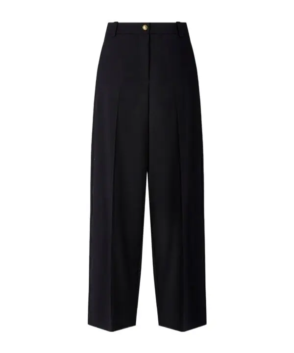 Pinko Pressed-crease Wide-leg Trousers