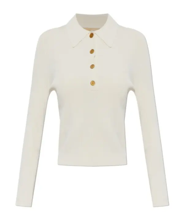 Michael Kors Long-sleeved Polo Shirt