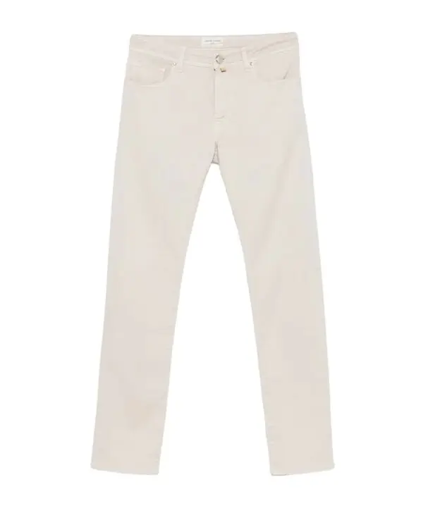 Jacob Cohen Bard Logo-patch Slim-fit Trousers