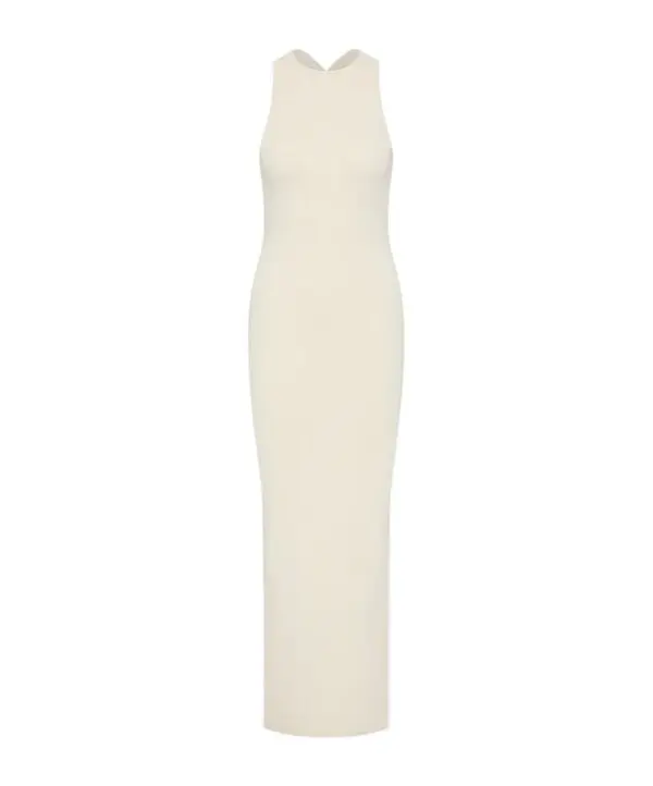 SIR. Saba Cross-back Maxi Dress With Beaded Embellishments - Ivory