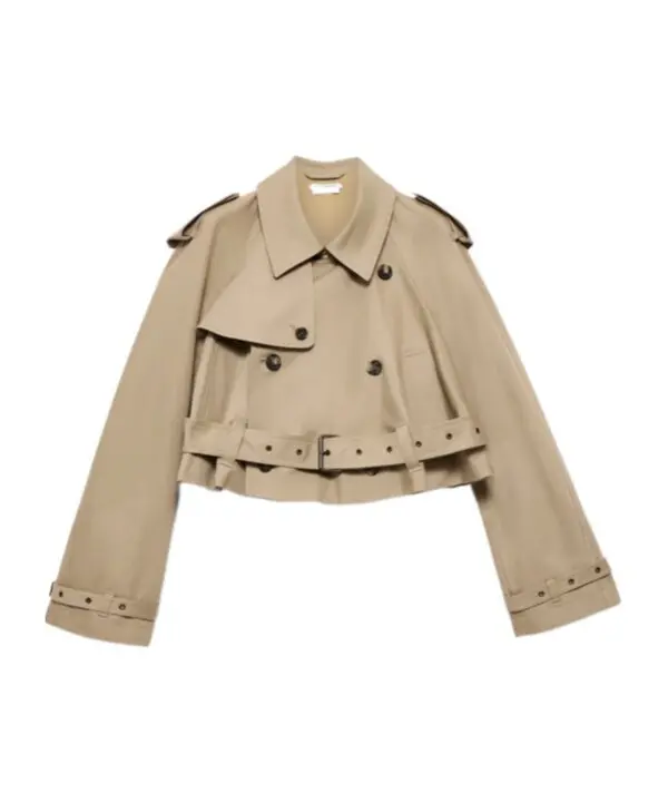 J.W.ANDERSON Cropped Trench In Beige