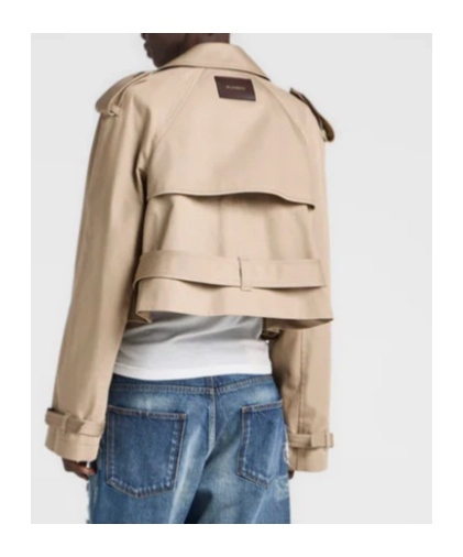 J.W.ANDERSON Cropped Trench In Beige