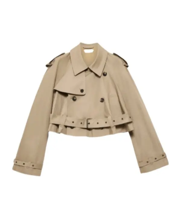 J.W.ANDERSON Cropped Trench Coat