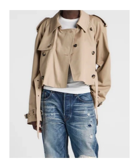J.W.ANDERSON Cropped Trench Coat