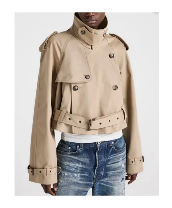 J.W.ANDERSON Cropped Trench Coat
