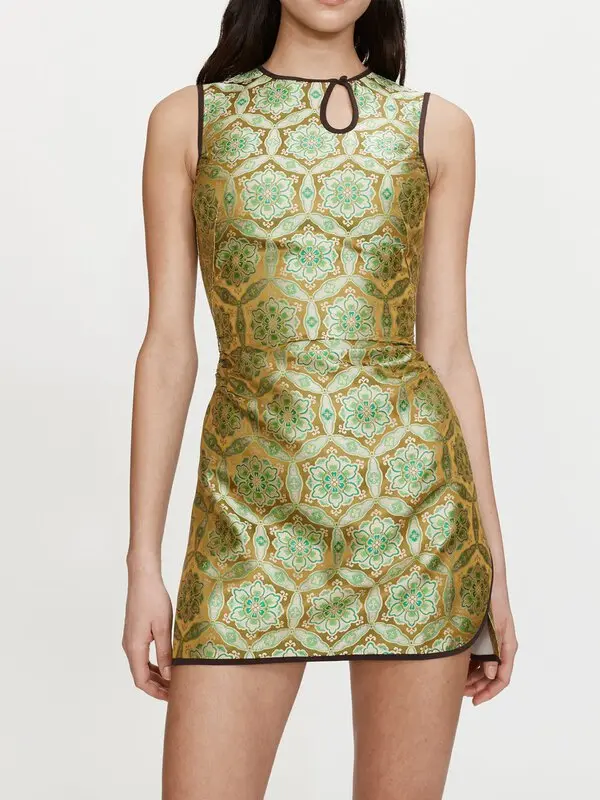 Christopher Esber Palmira Loophole Mini Tank Dress