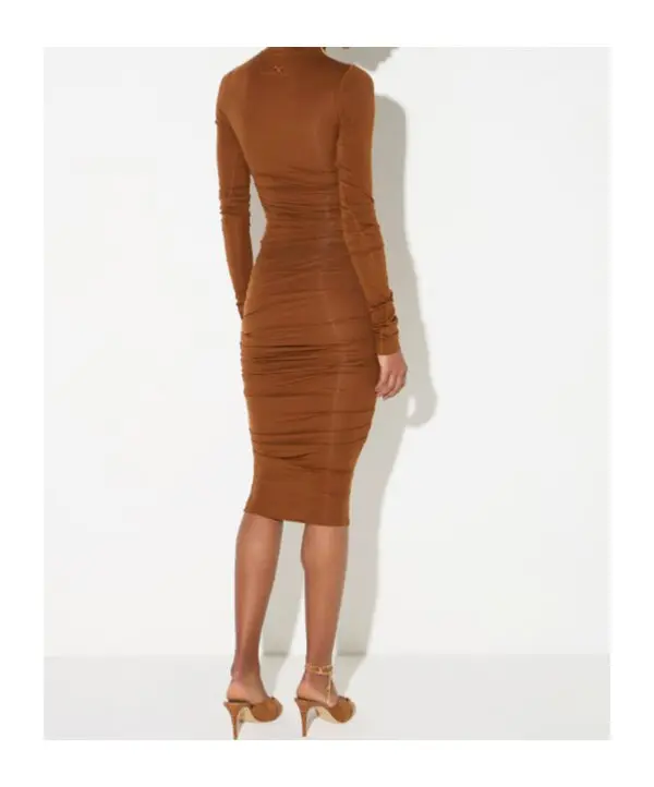 Elisabetta Franchi Dress In Lightweight Jersey Fabric