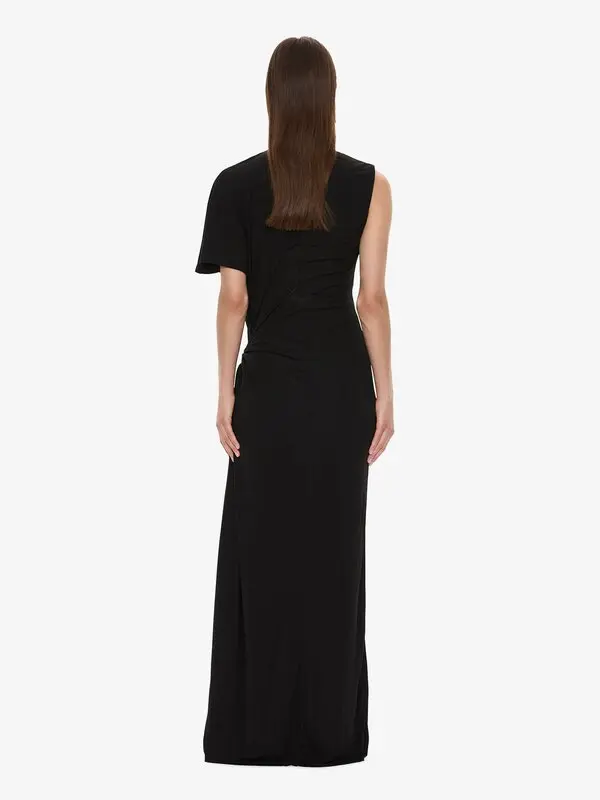 Christopher Esber Bezel Quartz Draped Tank Dress