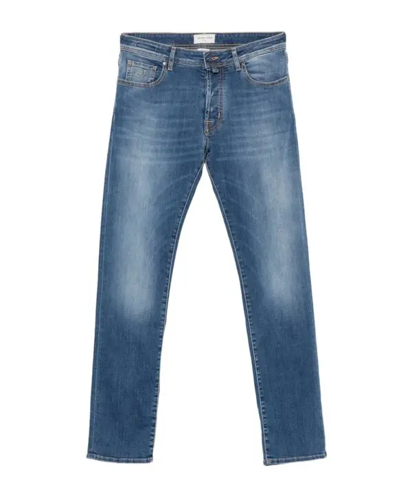 Jacob Cohen Bard Logo-patch Slim-fit Denim Jeans