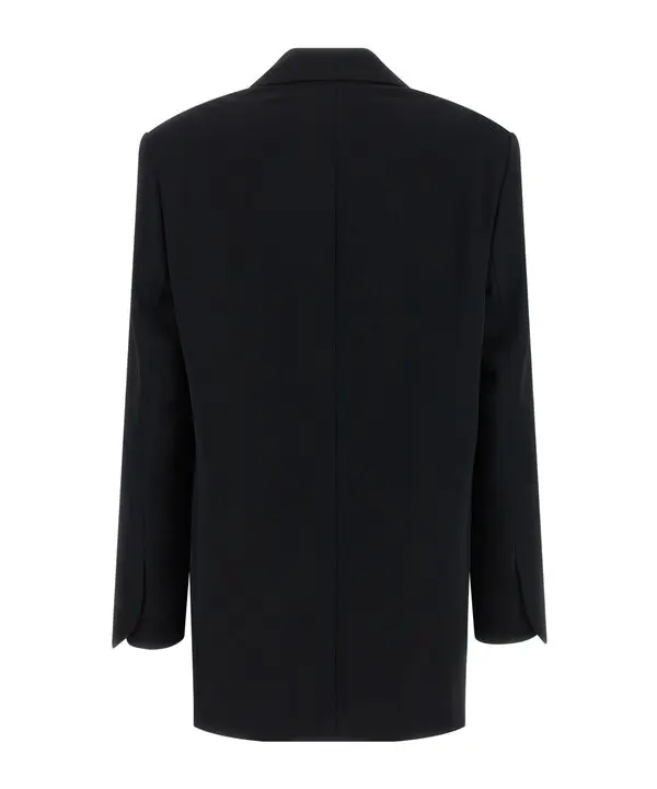 Dries Van Noten Single-breasted Crêpe Blazer