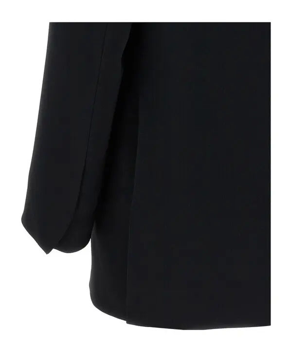 Dries Van Noten Single-breasted Crêpe Blazer