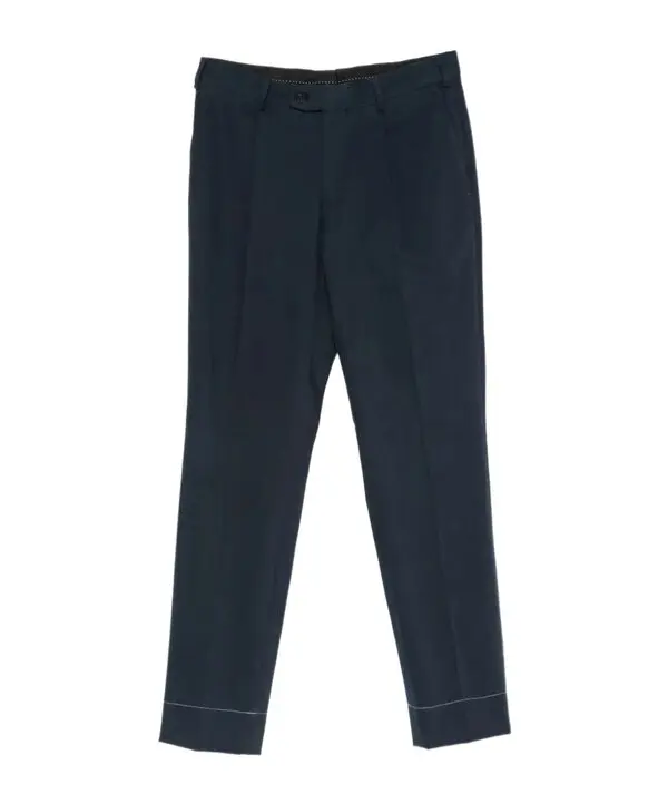Brioni Pleated Straight-leg Trousers