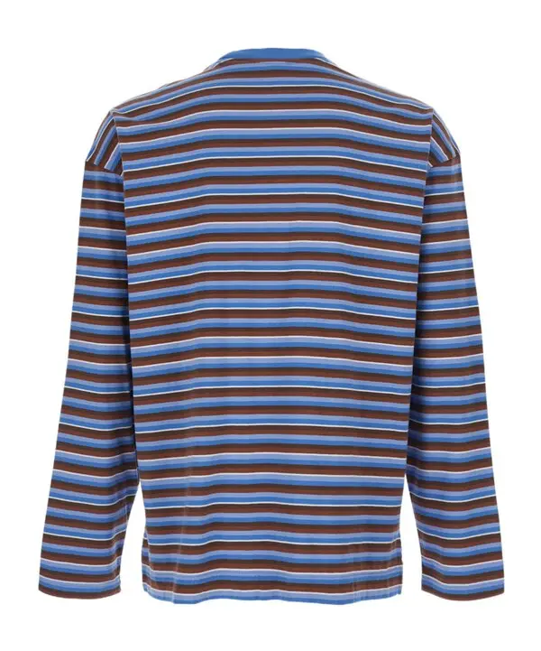 SUNFLOWER Striped Pocket Long Sleeve T-shirt