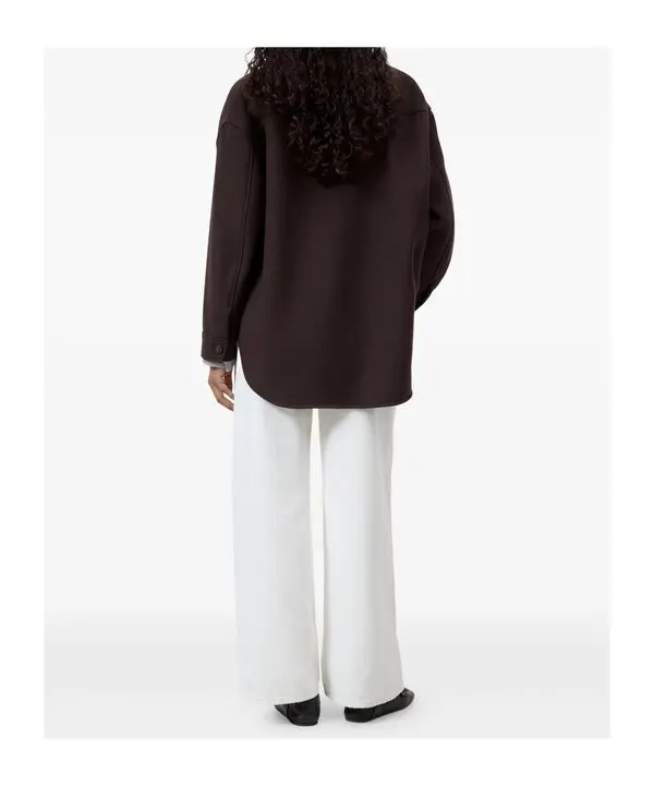 Closed Button-up Oversized Jacket