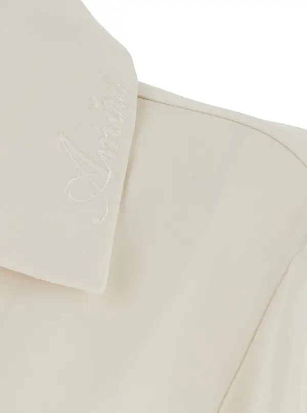 Amiri Logo Embroidered Buttoned Shirt