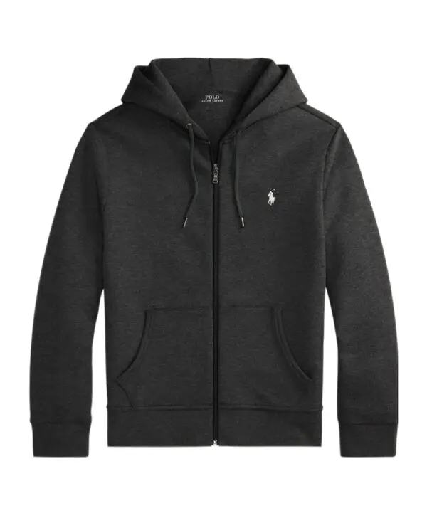Polo Ralph Lauren Full-zip Sweatshirt With Signature Pony Motif - Grey