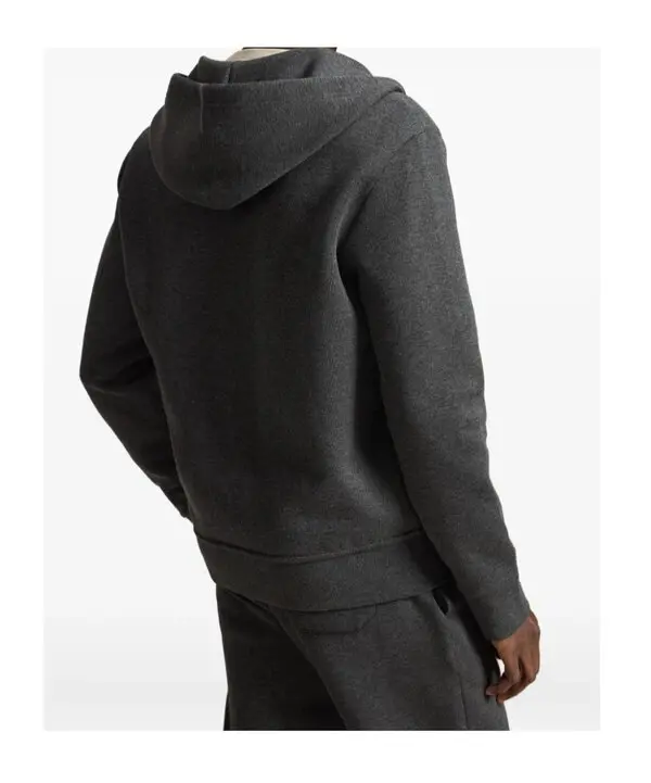 Polo Ralph Lauren Full-zip Sweatshirt With Signature Pony Motif - Grey