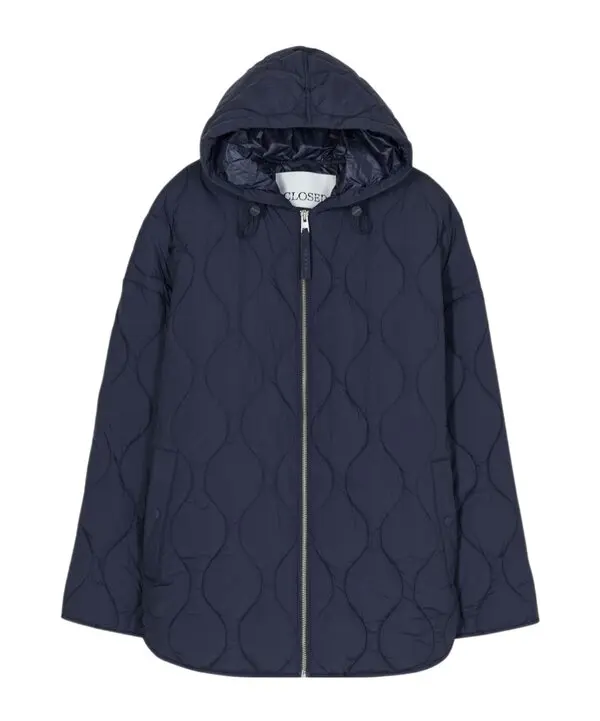 Closed Quilted Oversized Jacket