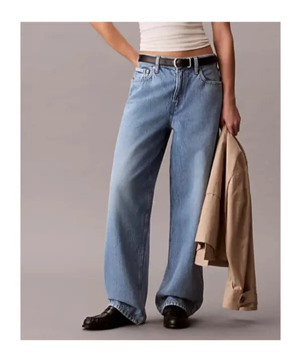 Calvin Klein High-rise Straight-leg Jeans
